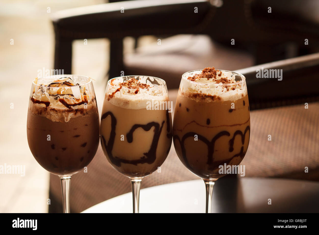 Cold chocolate milk hi-res stock photography and images - Alamy
