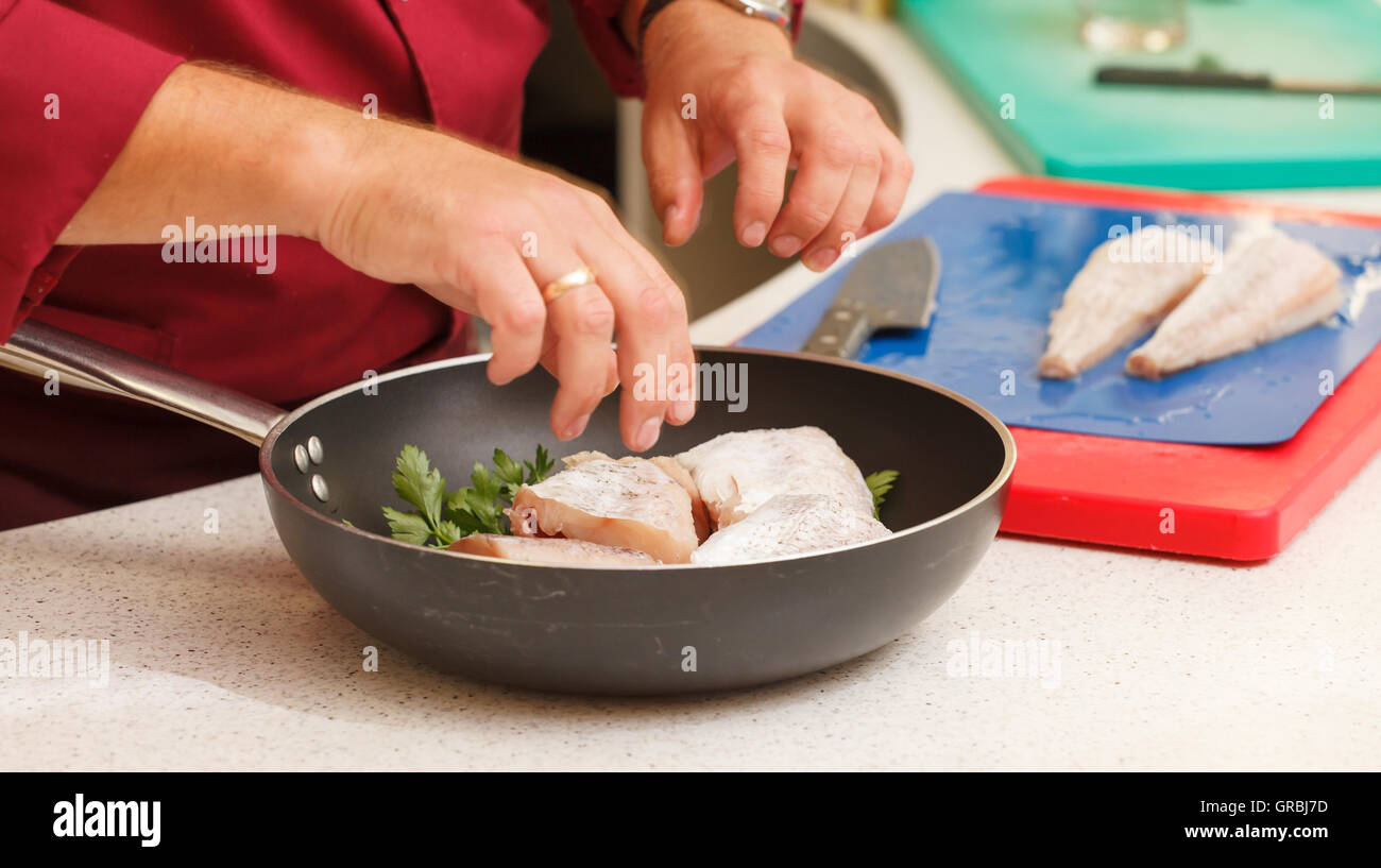 chef at work Stock Photo - Alamy