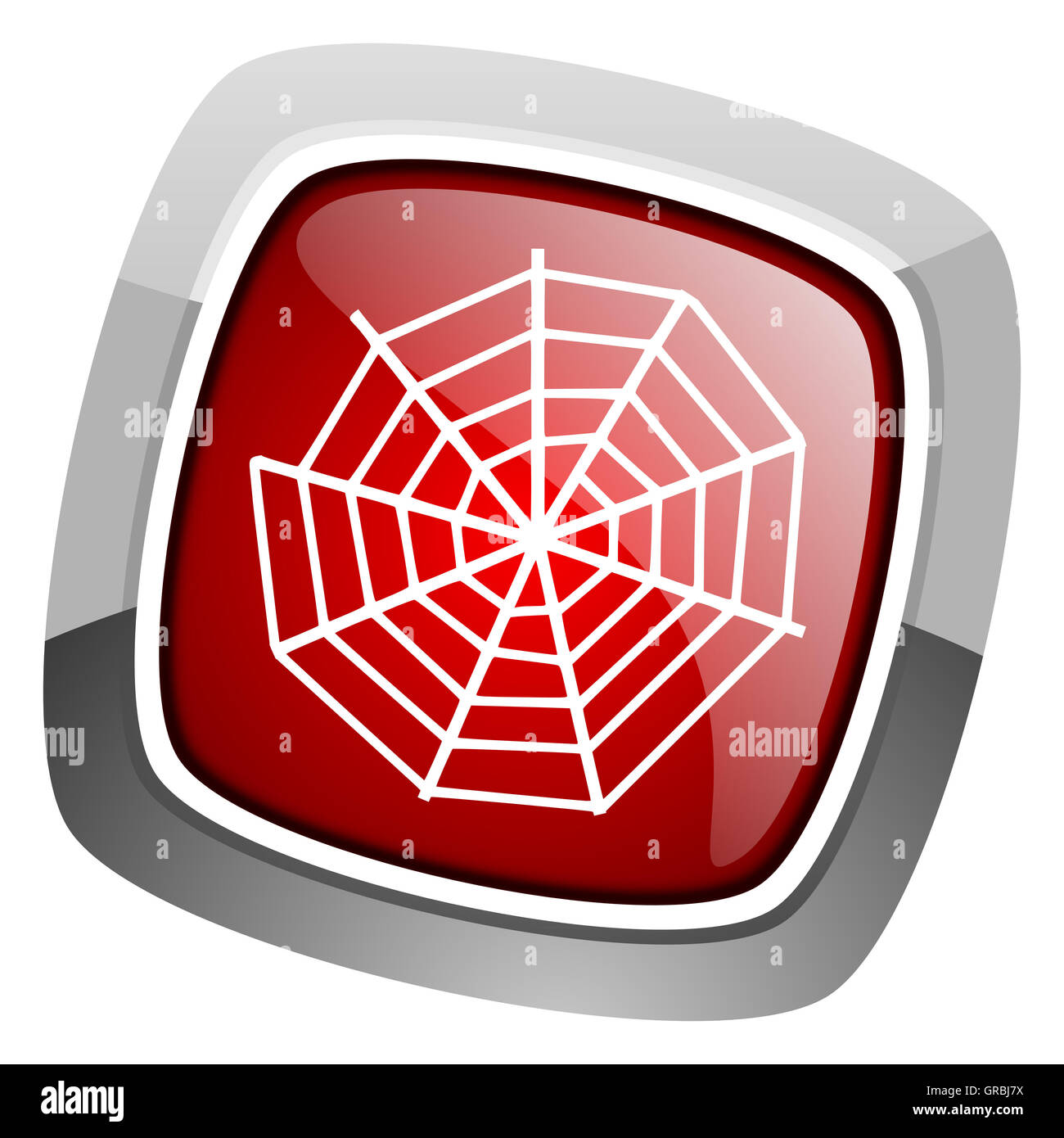 spider web icon Stock Photo - Alamy