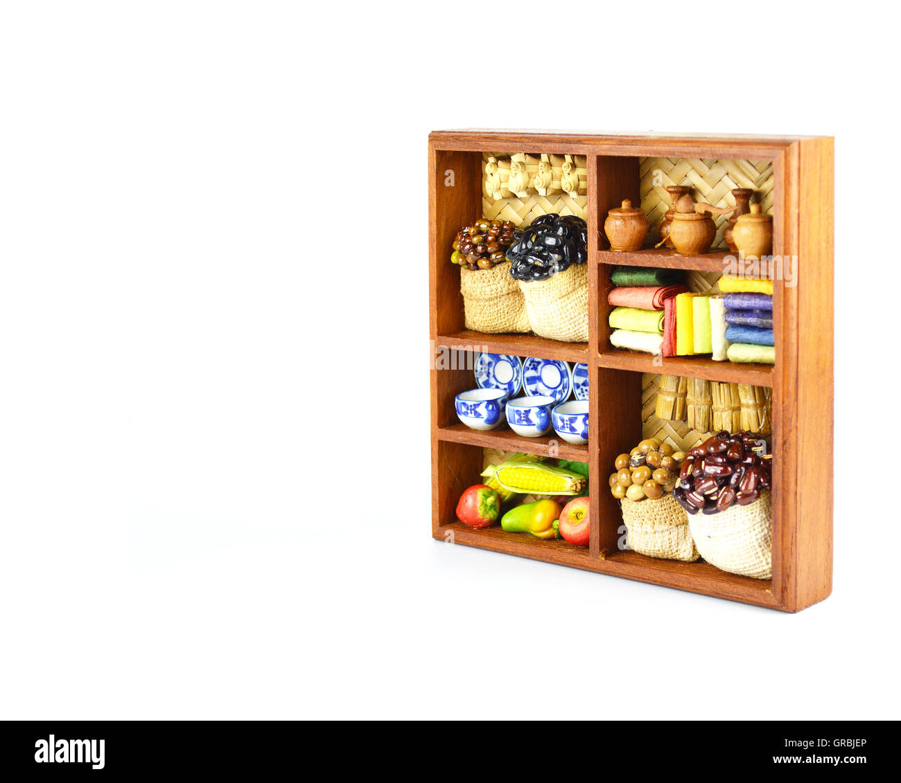 Shelf shelf decoration Cut Out Stock Images & Pictures - Alamy