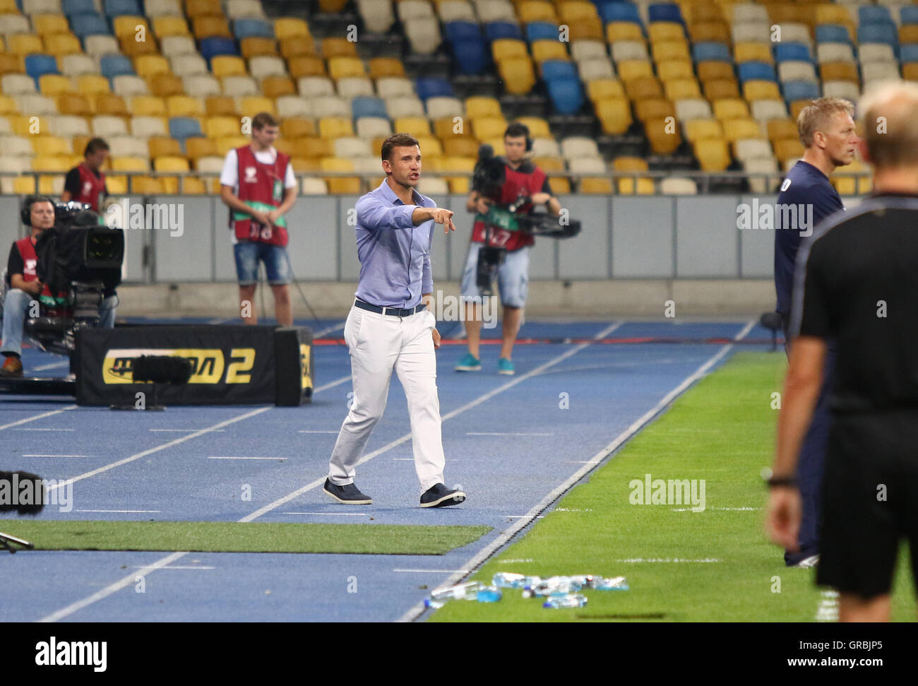 Head coach of Ukraine National football team Andriy Shevchenko Stock ...