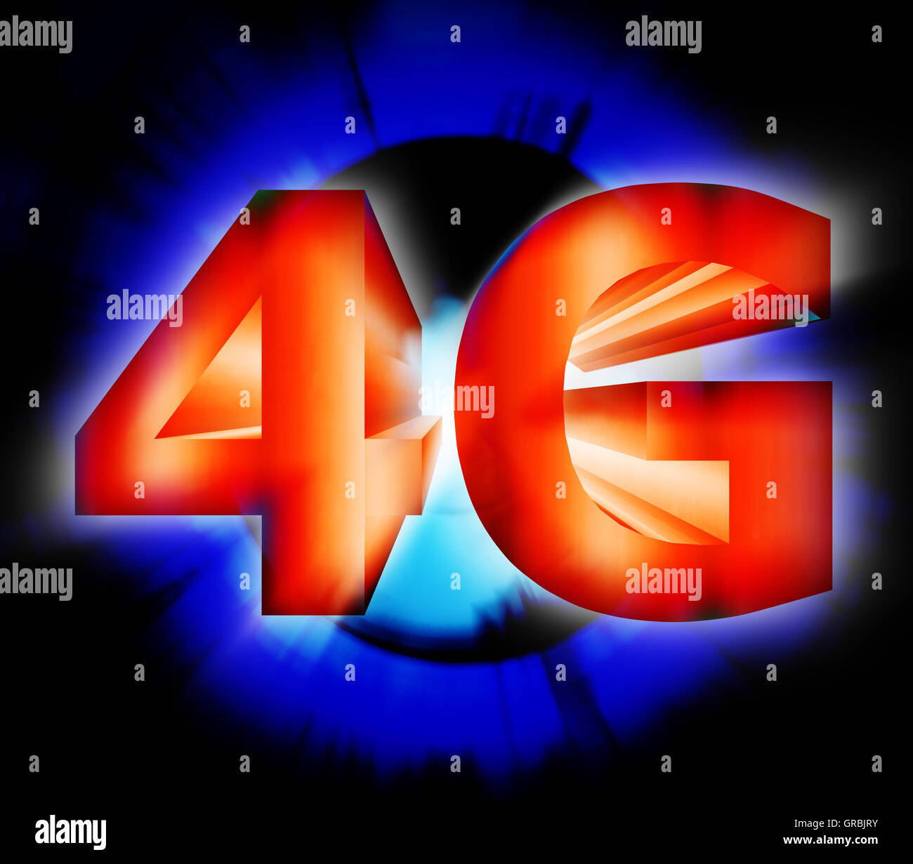 4G network symbol Stock Photo - Alamy