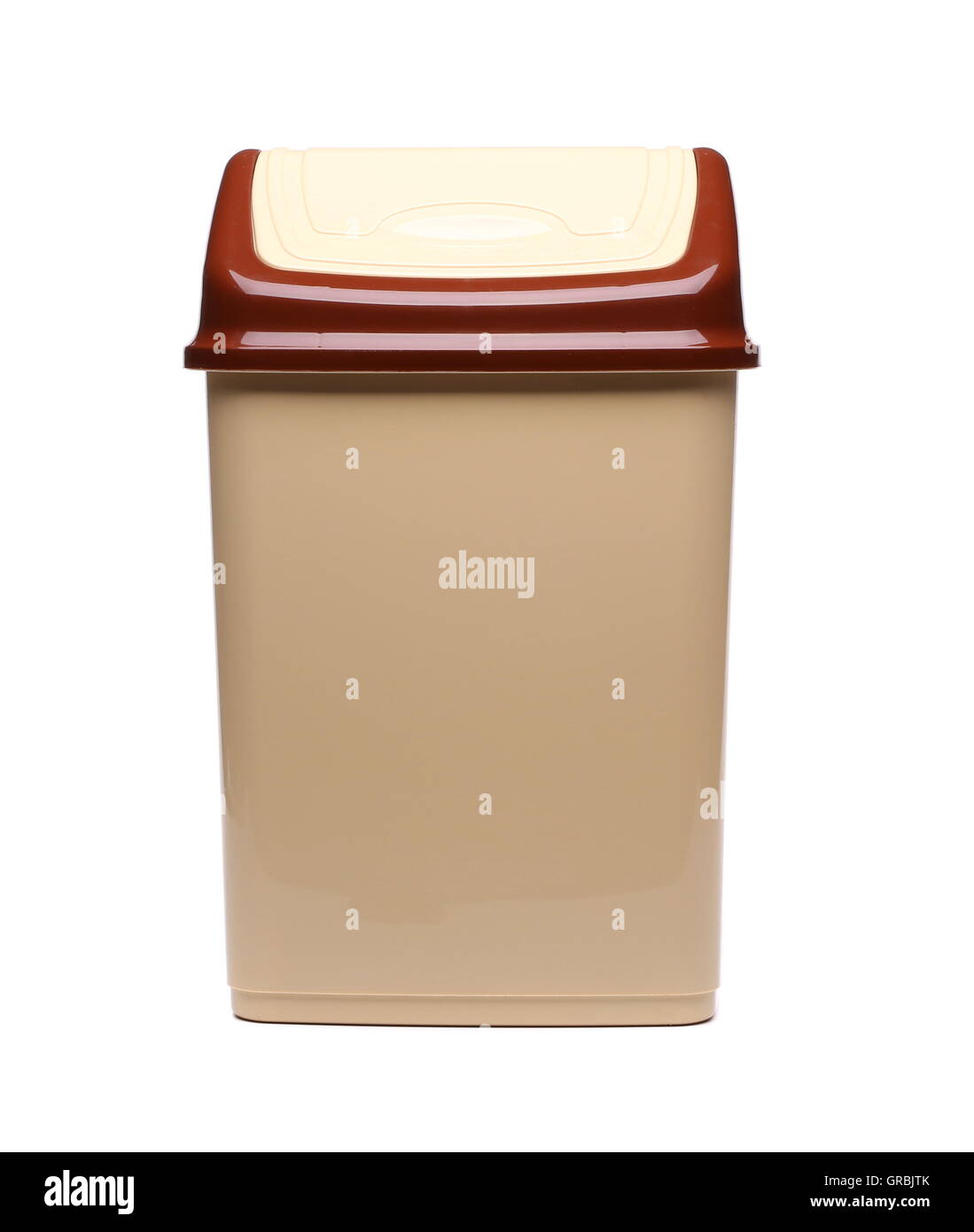 plastic trash can close Stock Photo - Alamy