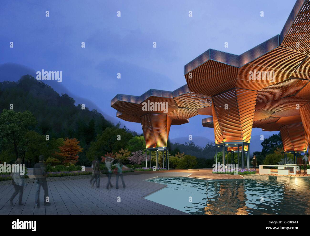 3D landscape visualization Stock Photo - Alamy 3D landscape visualization Stock Photo - Alamy
