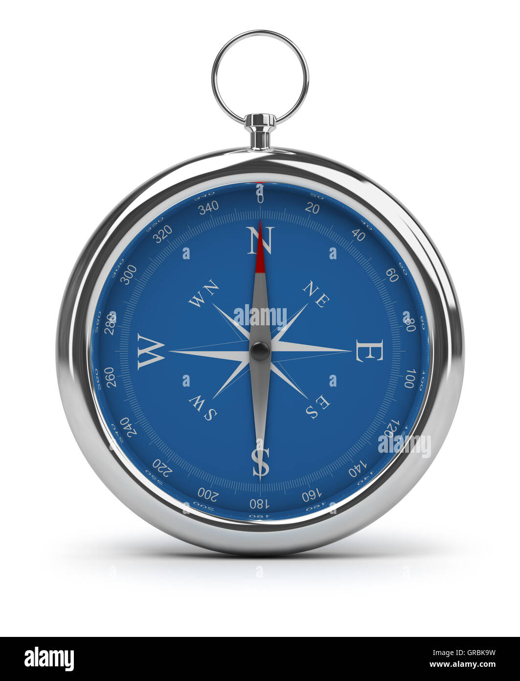 3d render compass hi-res stock photography and images - Alamy