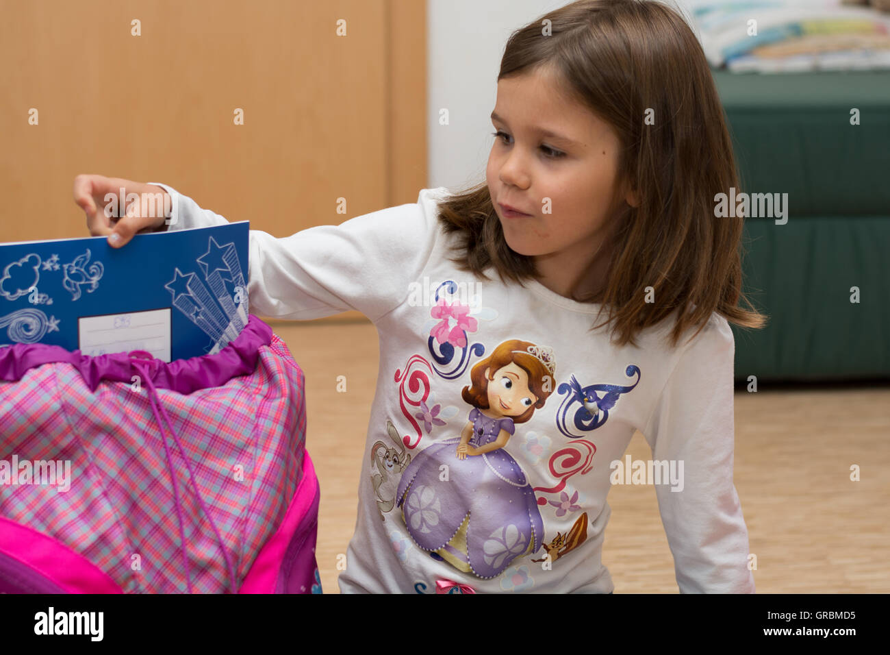 Start School For Girls In Primary School Stock Photo - Alamy
