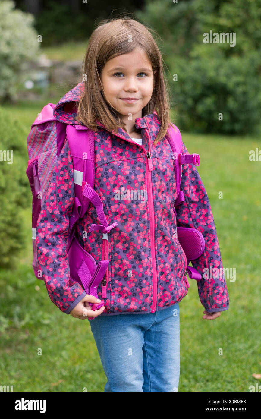 Start School For Girls In Primary School Stock Photo - Alamy