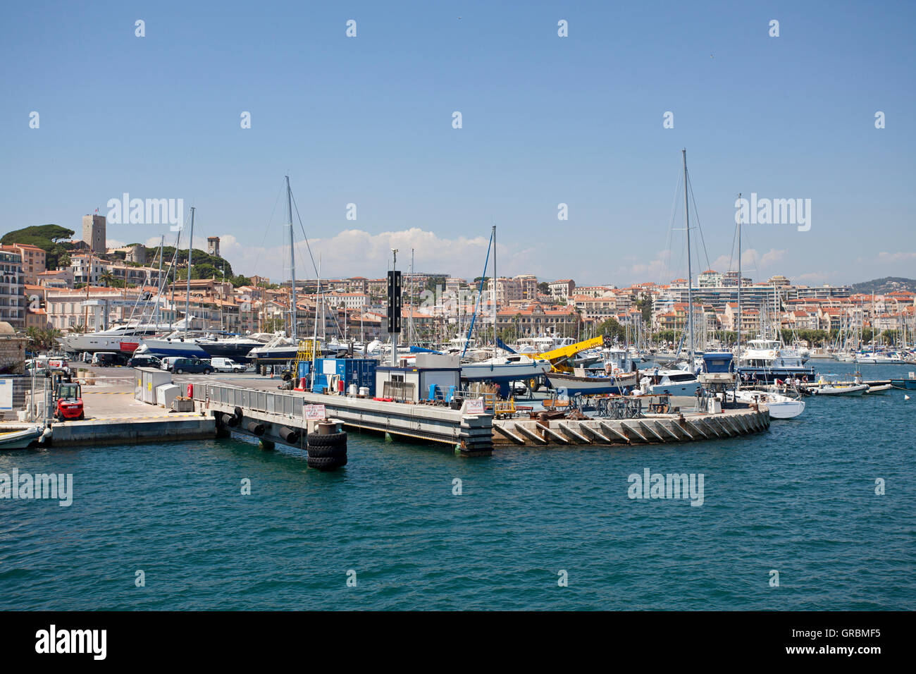 Port de Cannes, France Stock Photo - Alamy