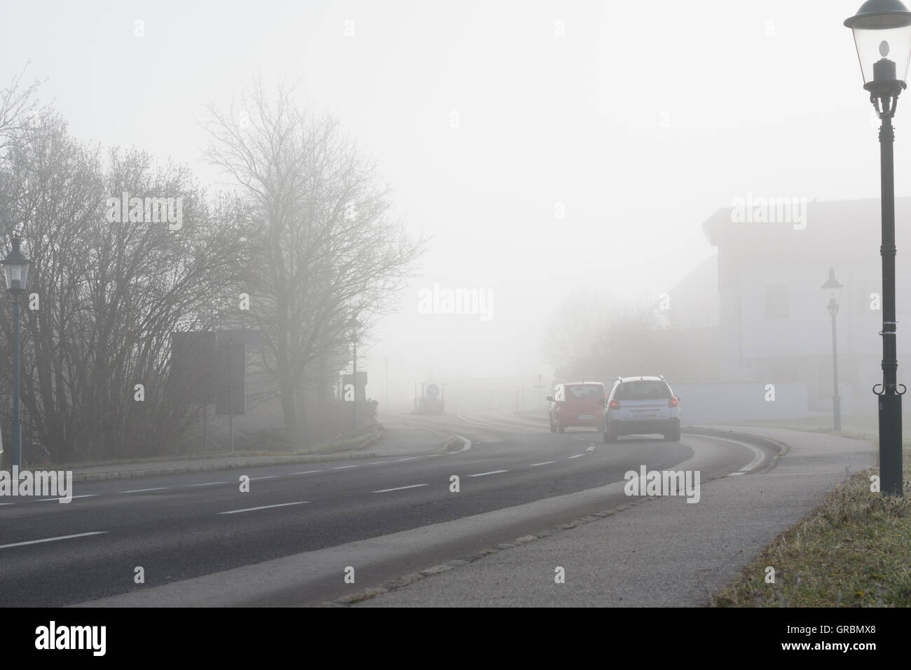 Motorists poor visibility hi-res stock photography and images - Alamy
