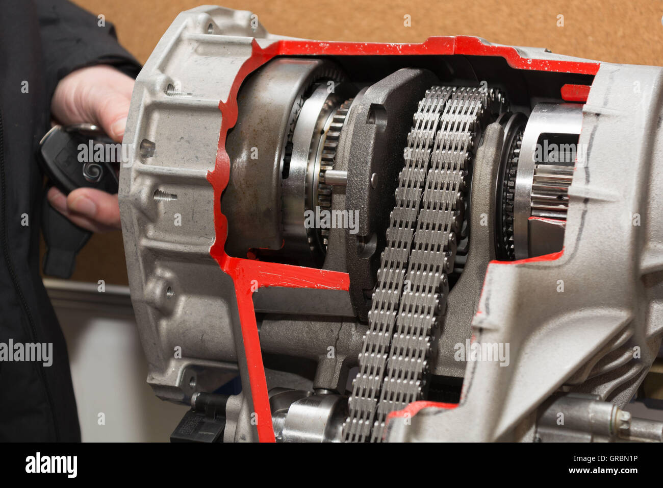 Model Of A Transfer Case Shows Function Stock Photo - Alamy