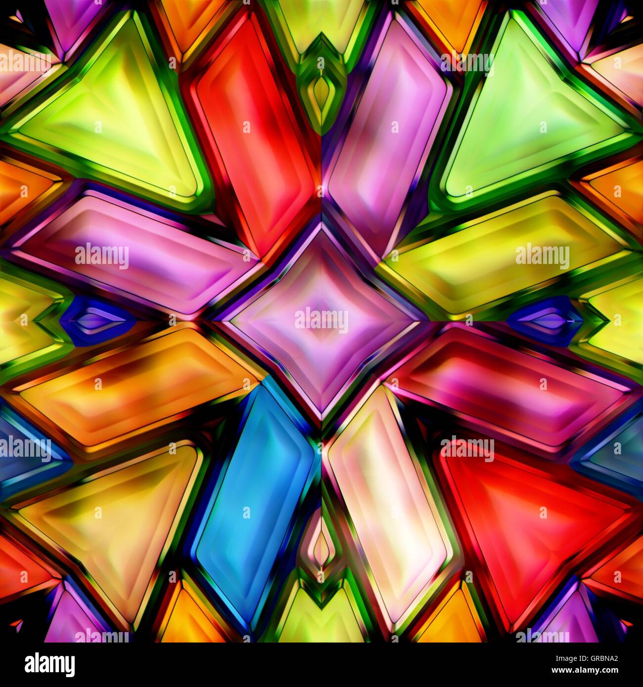 Seamless texture of abstract shiny colorful background 3D illustration ...