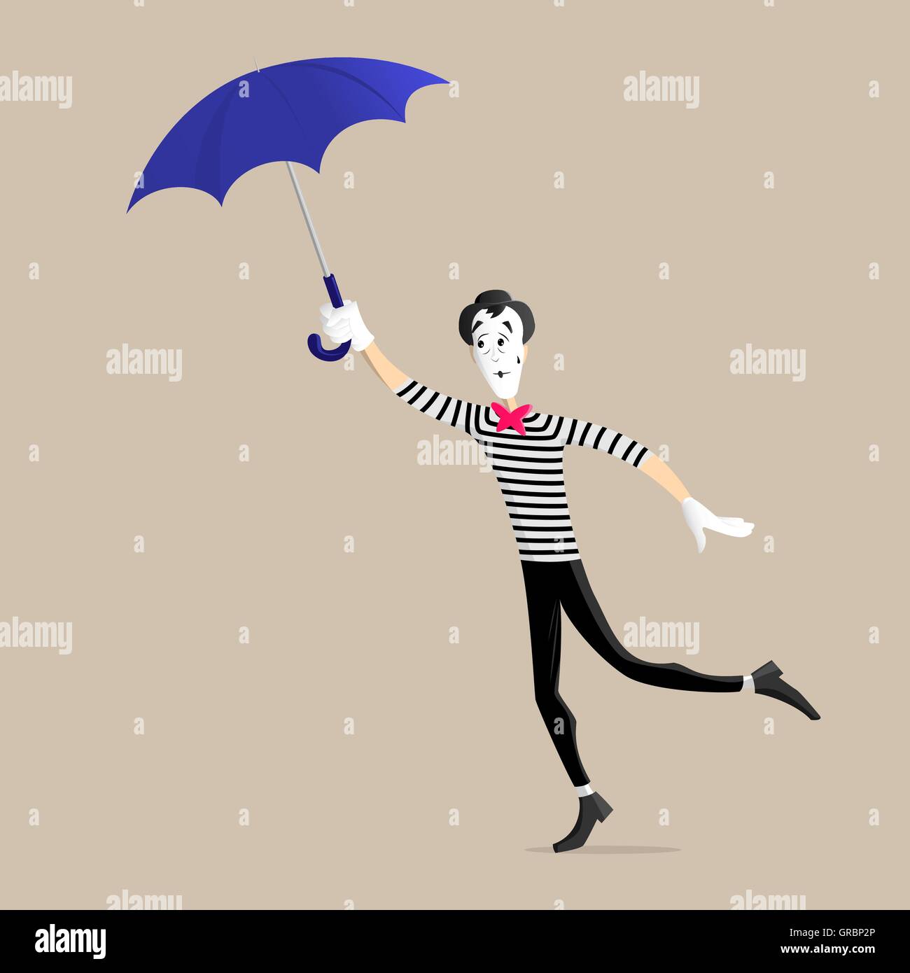 Pantomime paris france clown hi-res stock photography and images - Alamy
