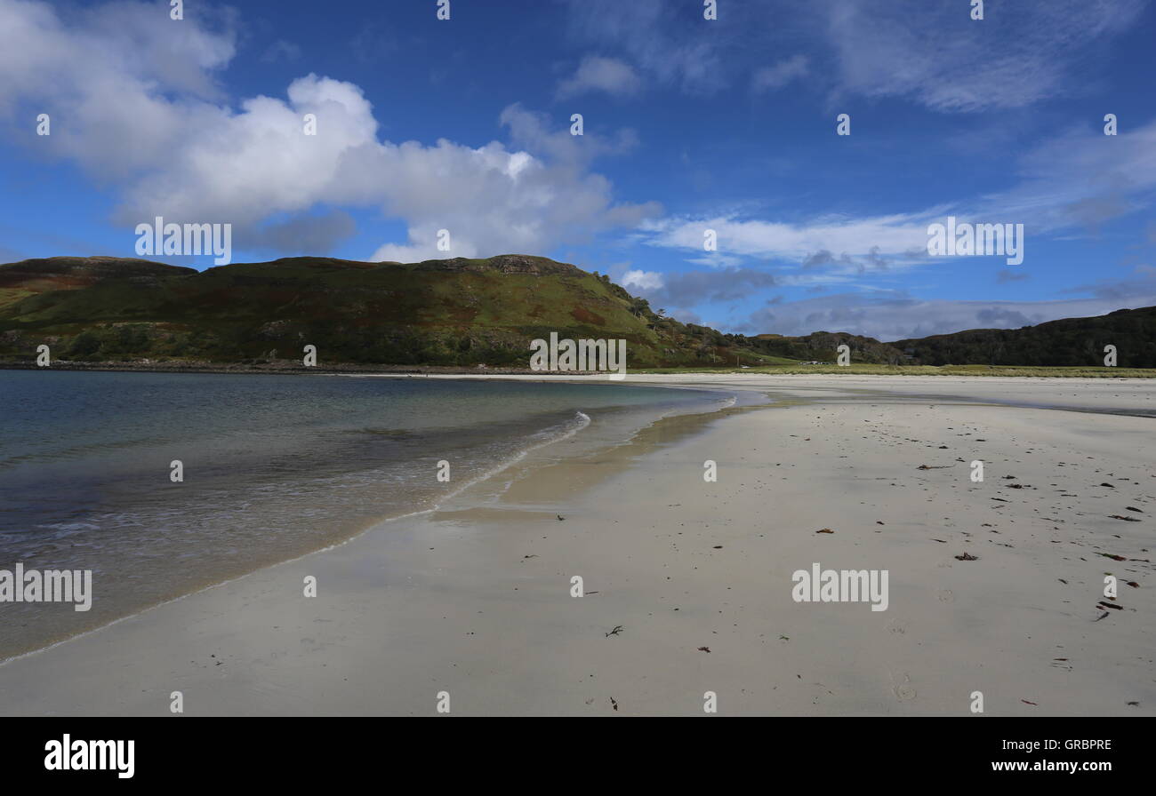 Calgary Bay beach Isle of Mull Scotland September 2016 Stock Photo - Alamy