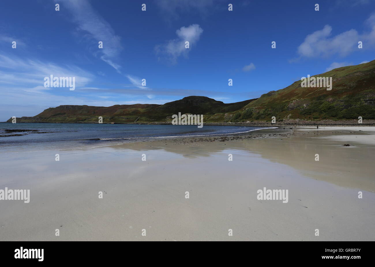 Calgary Bay beach Isle of Mull Scotland September 2016 Stock Photo - Alamy