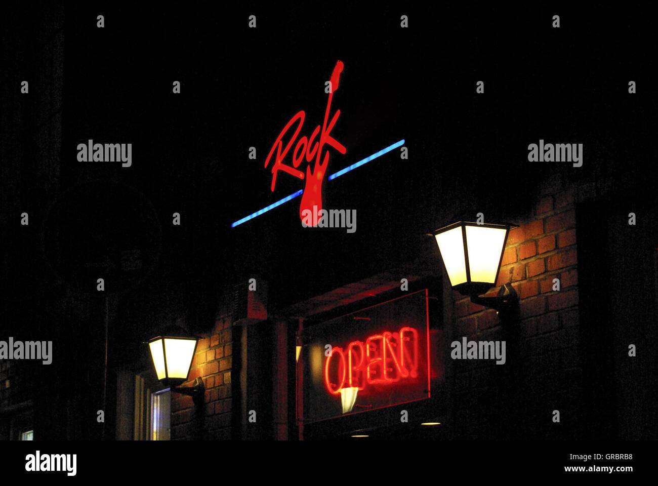 Neon Advertising High Resolution Stock Photography and Images - Alamy