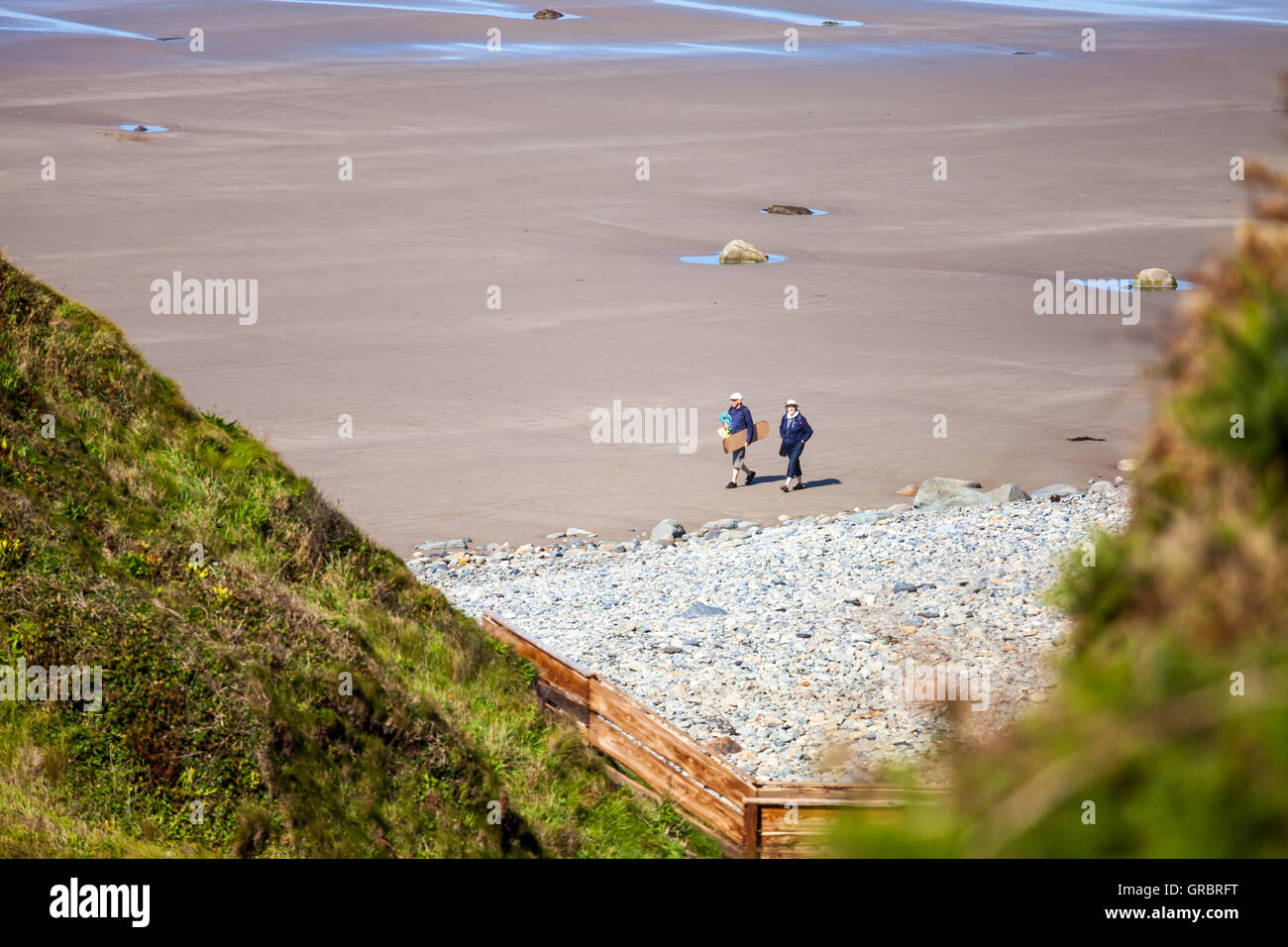 On Druidstone Beach, Pembrokeshire, Wales Stock Photo - Alamy