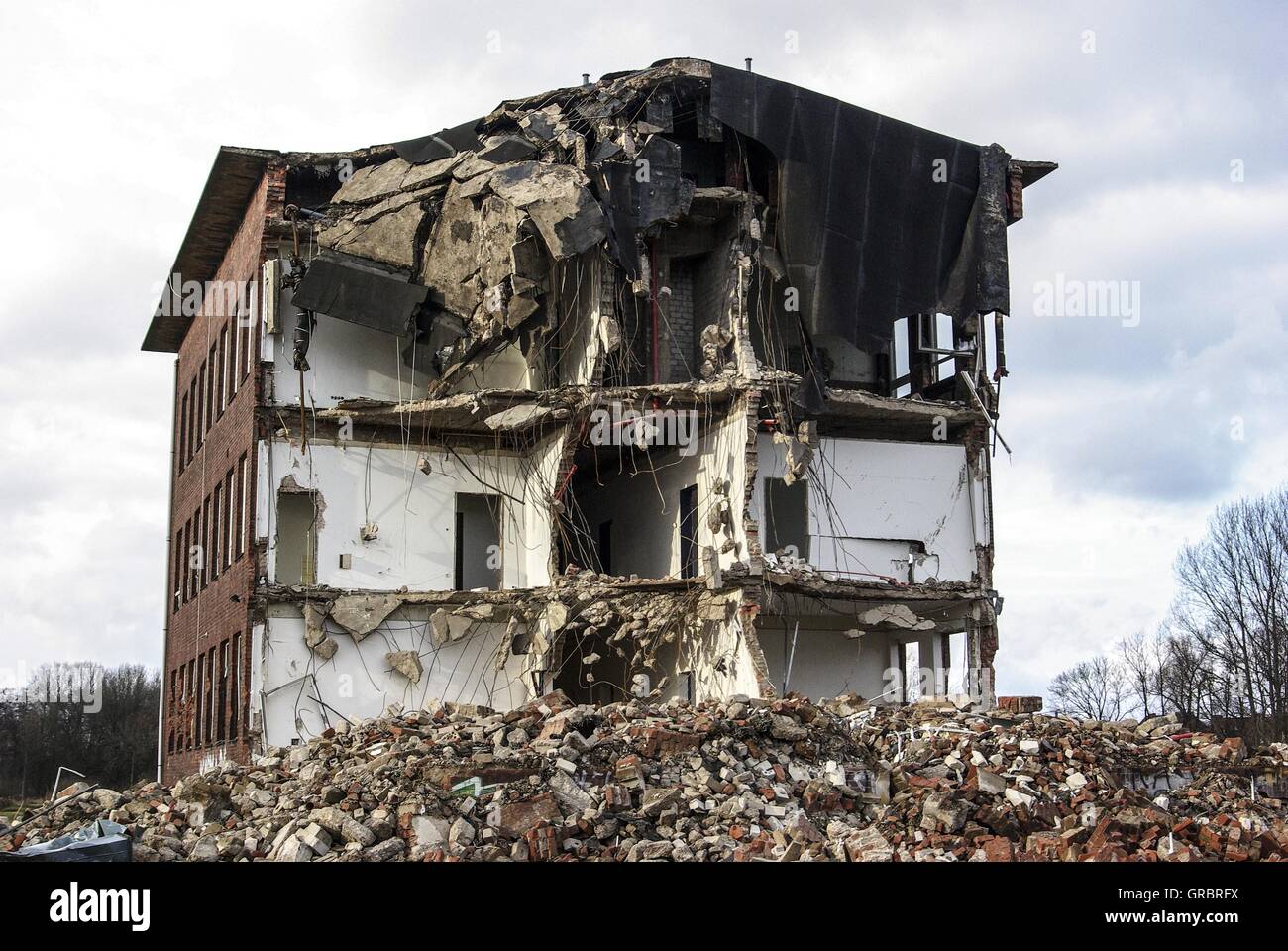 Industrial Facility, Ruin, Decay, Demolition Stock Photo - Alamy