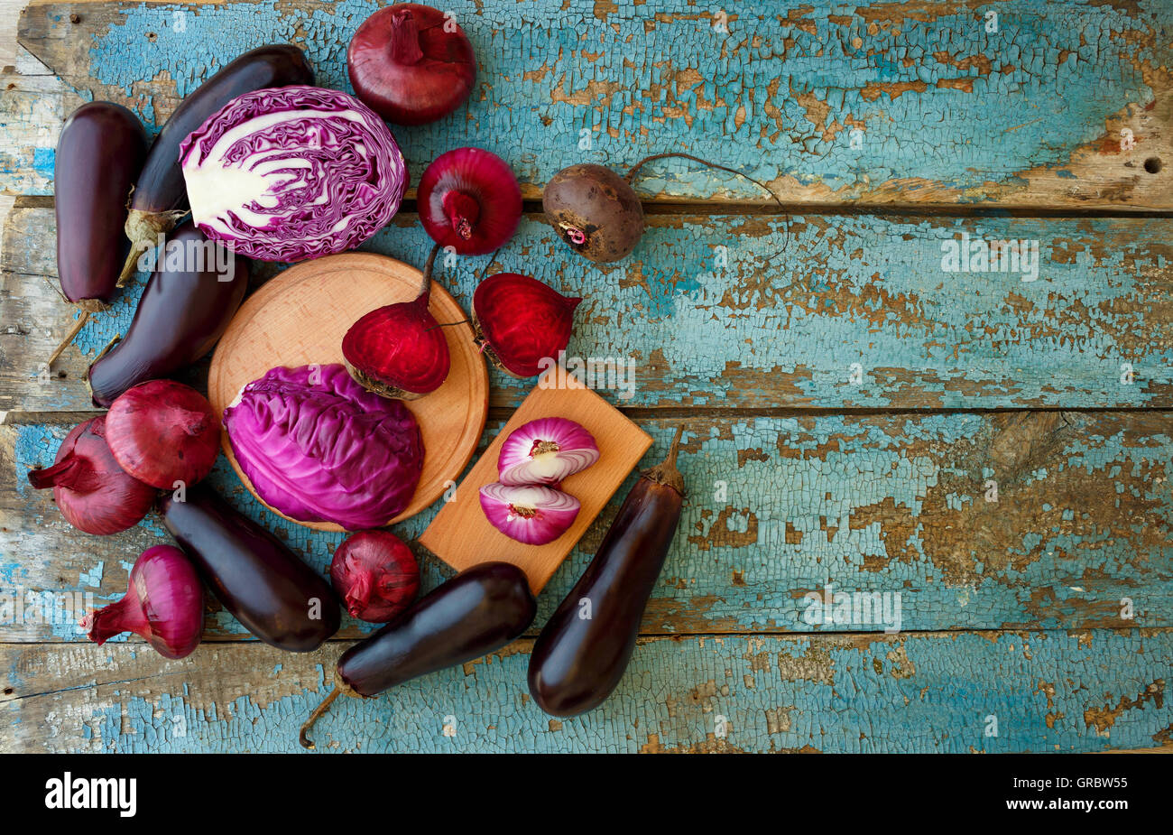 Purple vegetables hi-res stock photography and images - Alamy