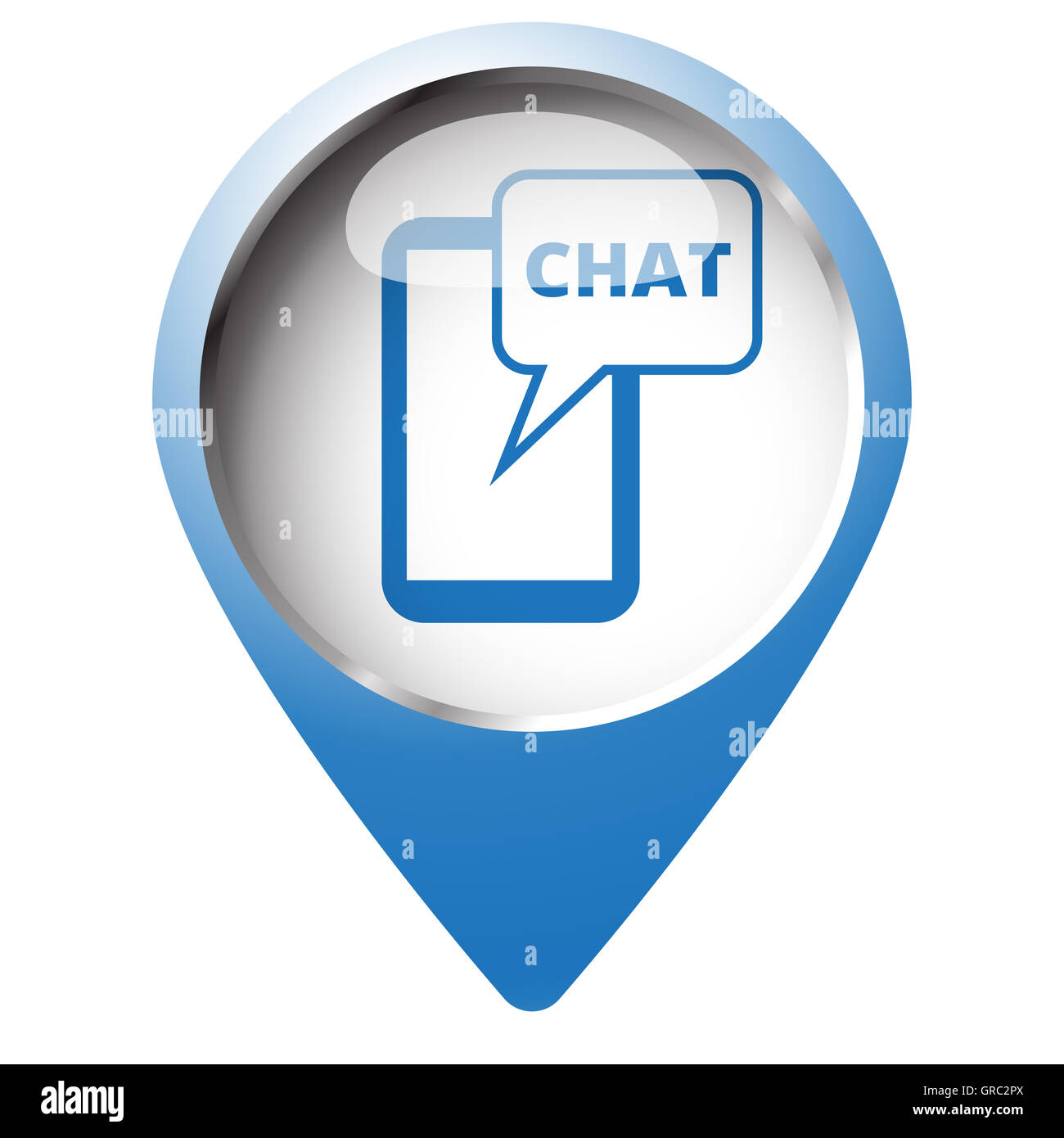 Chat system Cut Out Stock Images & Pictures - Alamy