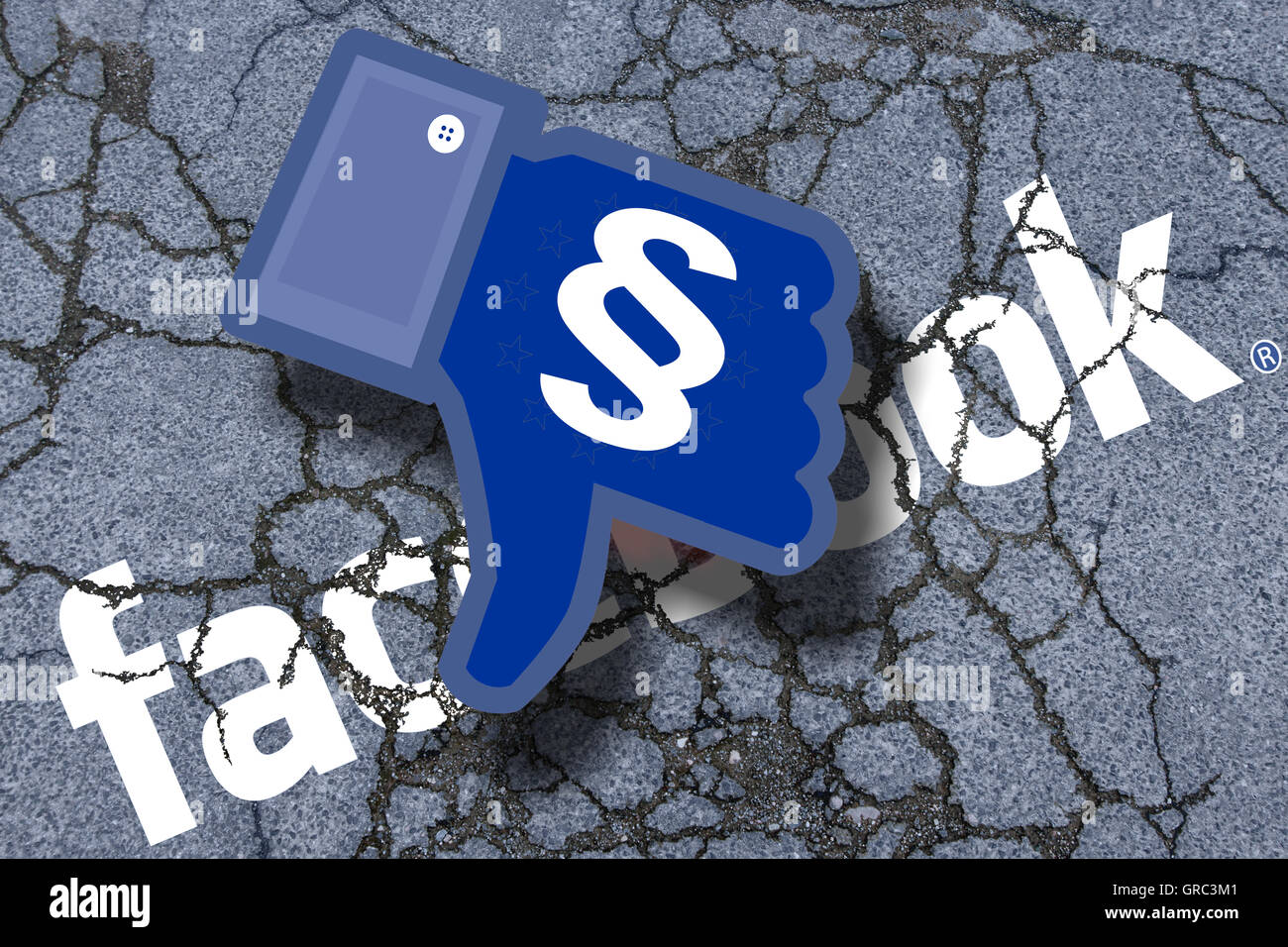 Dislike Facebook Logo