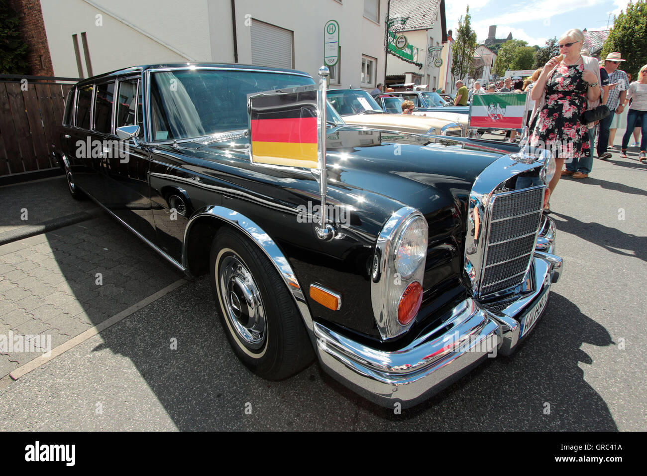 Classic Car Mercedes Benz 600 Pullmann Stock Photo - Alamy