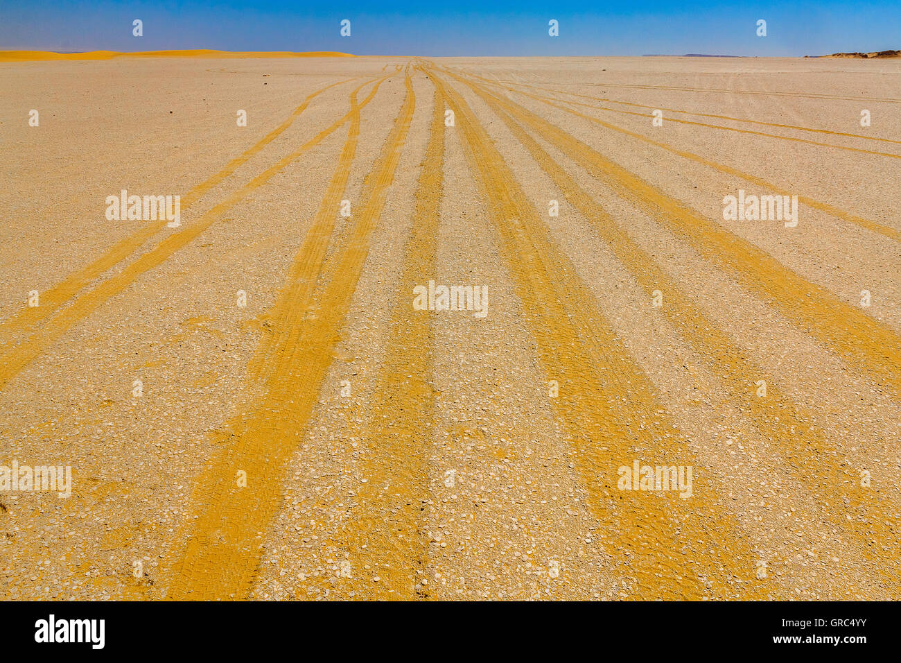 The off road track Stock Photo - Alamy