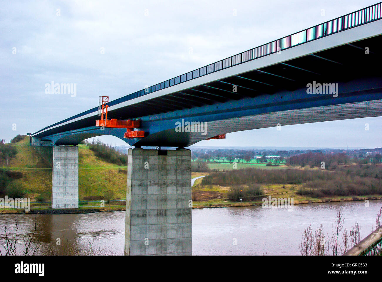 A7, Motorway Bridge, Rendsburg, Bab Stock Photo - Alamy