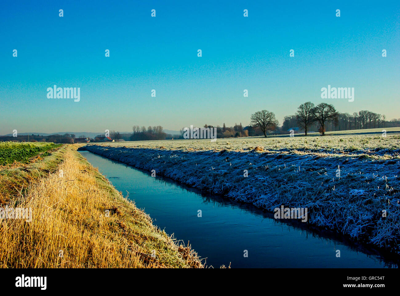 The Drainage Channel Stock Photo - Alamy