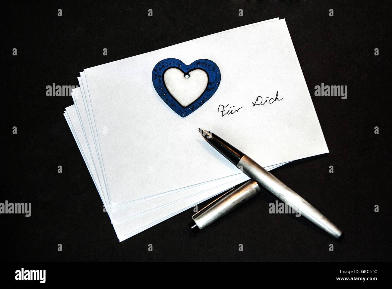 Letters inside the heart hi-res stock photography and images - Alamy