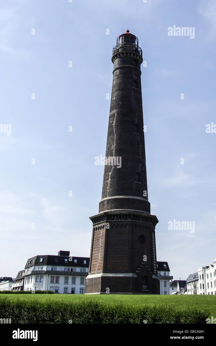 New Lighthouse Borkum Big Borkum Lighthouse Stock Photo - Alamy