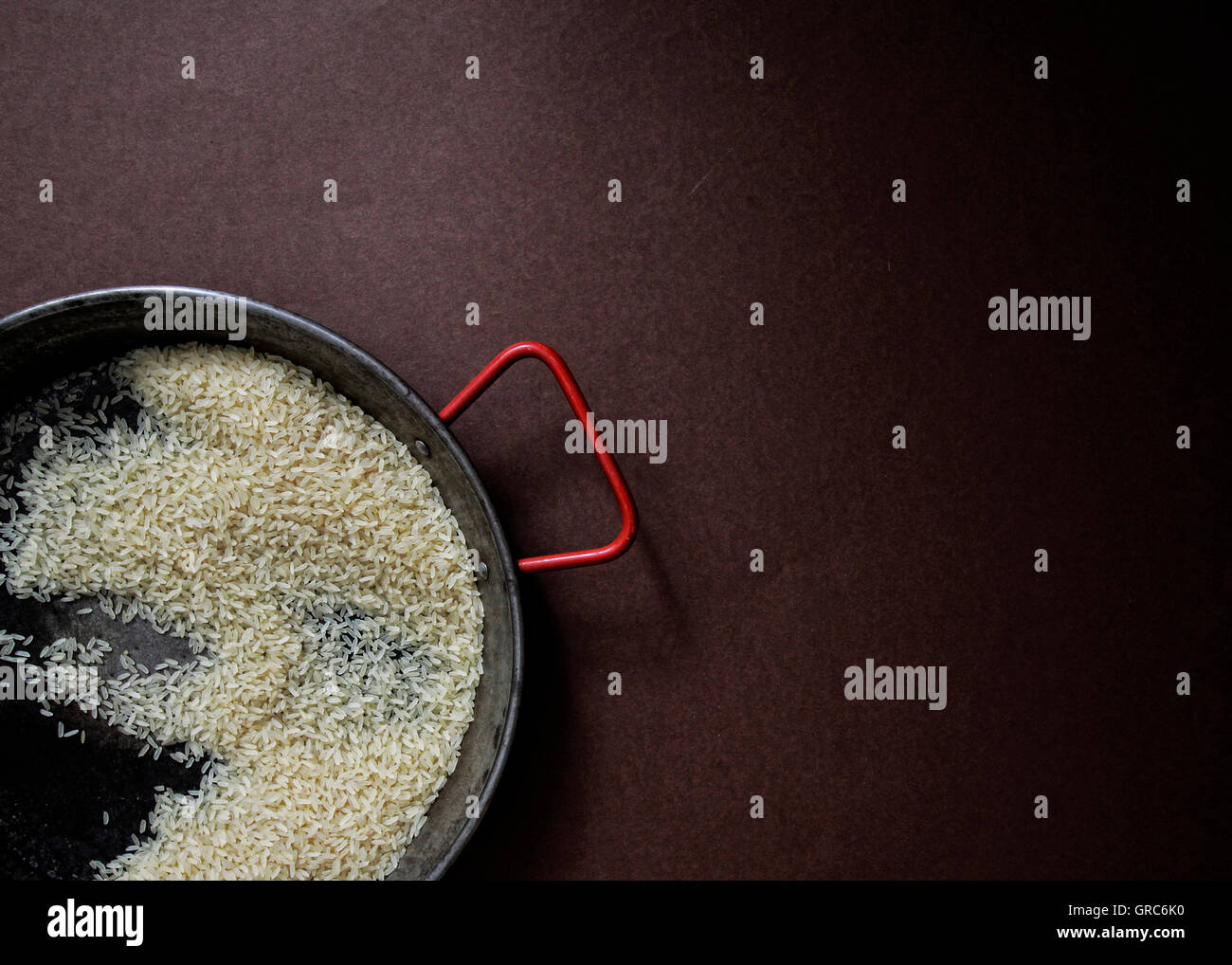 Rice Grain Harvest Nutrition Diet Cooking Food Amount Utensil Stock ...