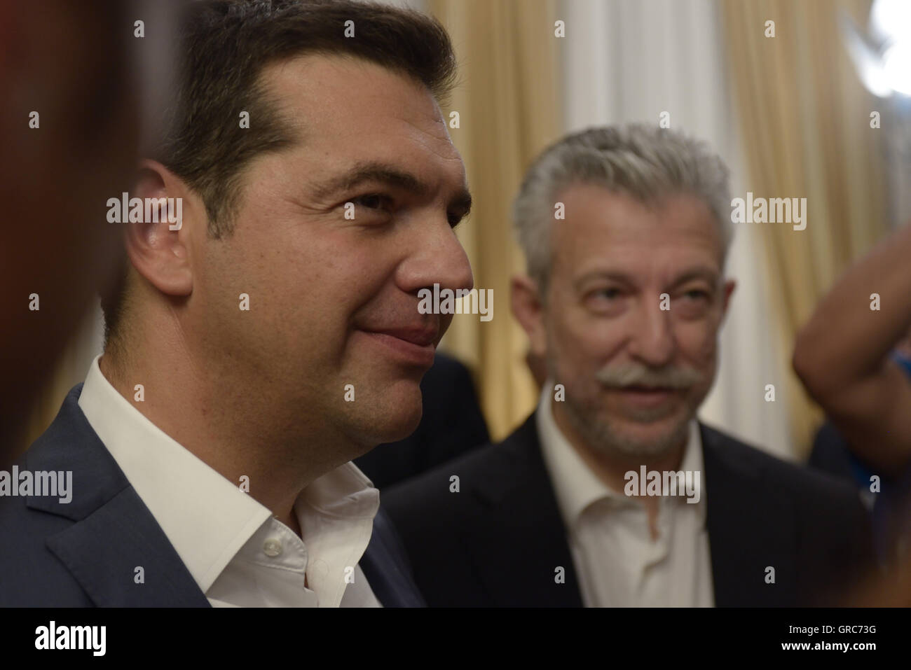 Athens, Greece. 06th Sep, 2016. Greek Prime Minister Mr. Alexis Tsipras ...