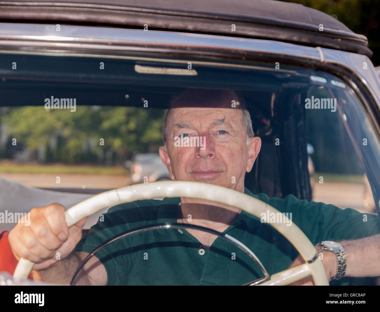 Drivers and OWner at Car Show Stock Photo - Alamy