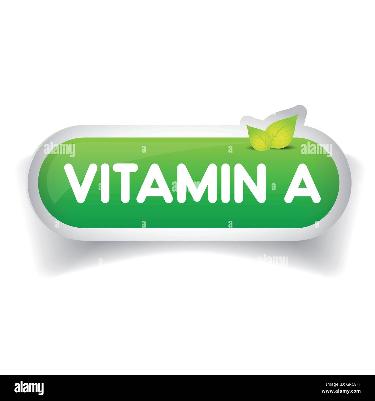 Vitamin A label vector Stock Vector Image & Art - Alamy