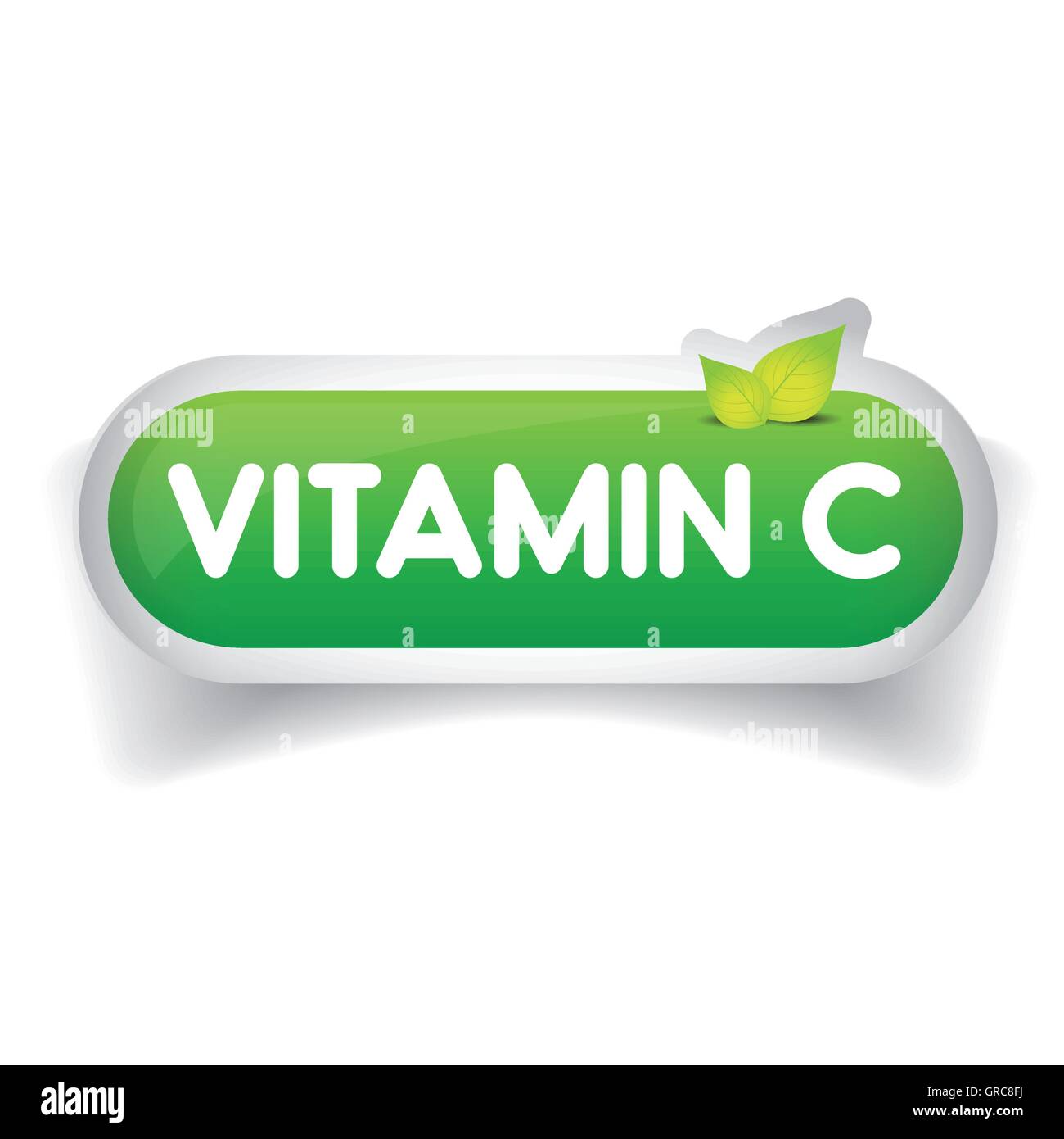 Vitamin C label vector Stock Vector Image & Art - Alamy