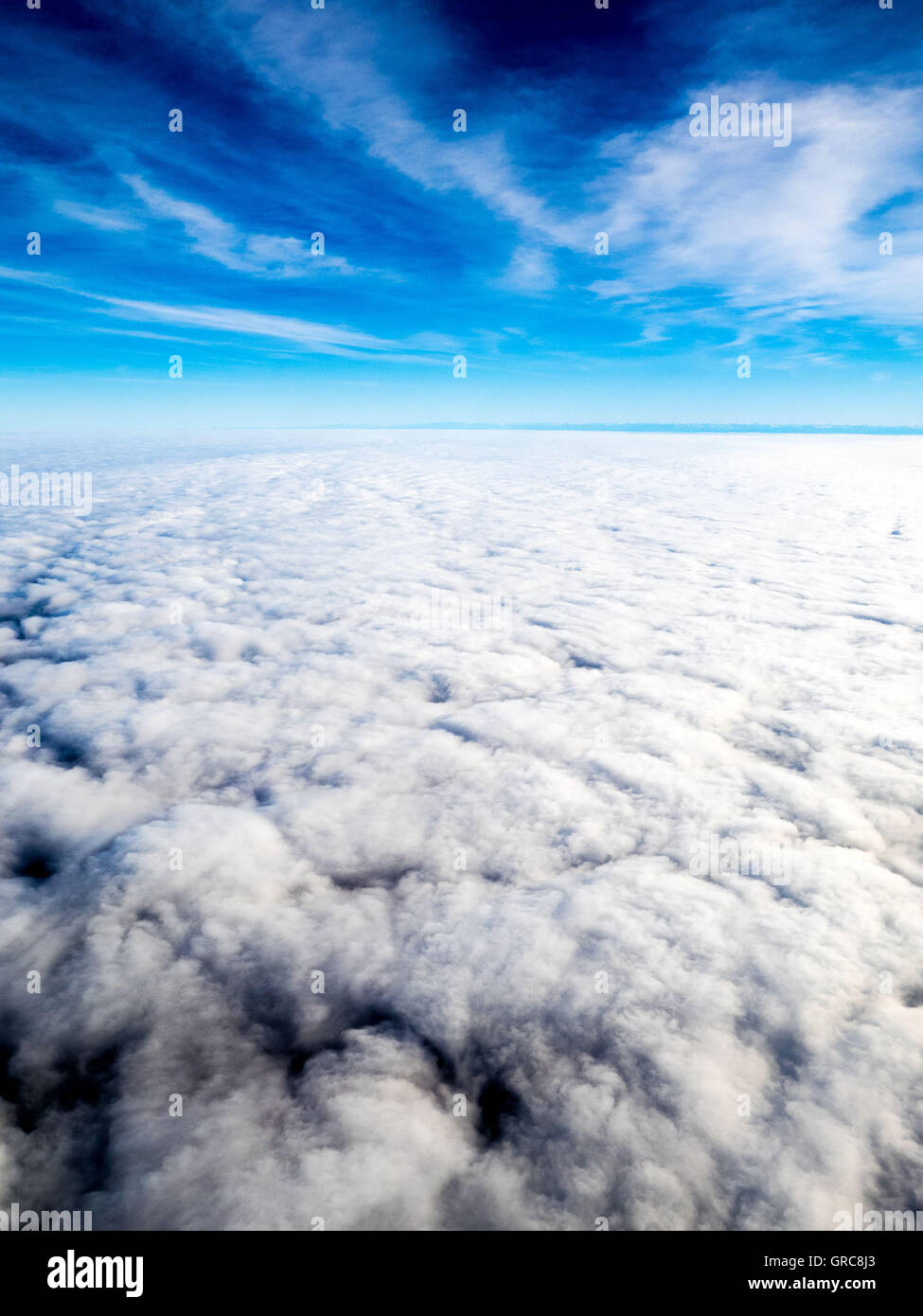 View From A Plane Stock Photo - Alamy