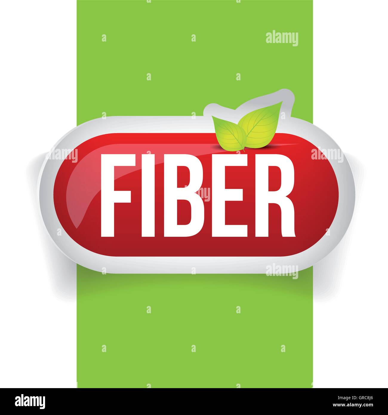 High fiber badge hi-res stock photography and images - Alamy