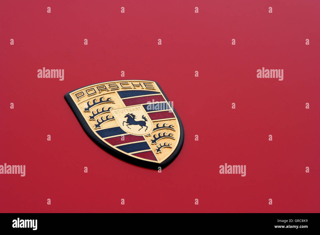 Company Logo Of Porsche Stock Photo - Alamy