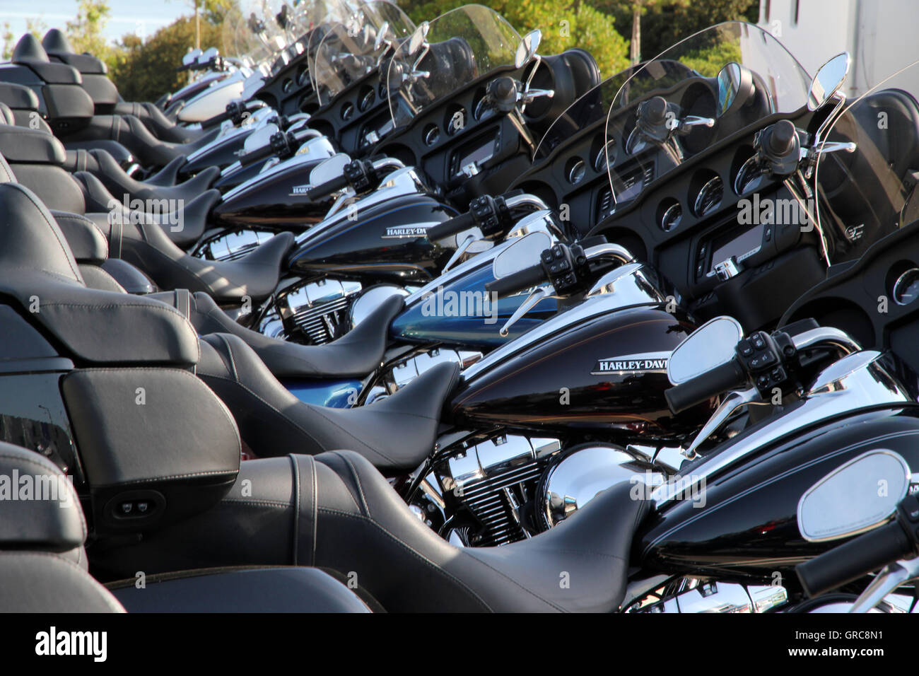 Harley Davidson Motorcycle Stock Photo - Alamy