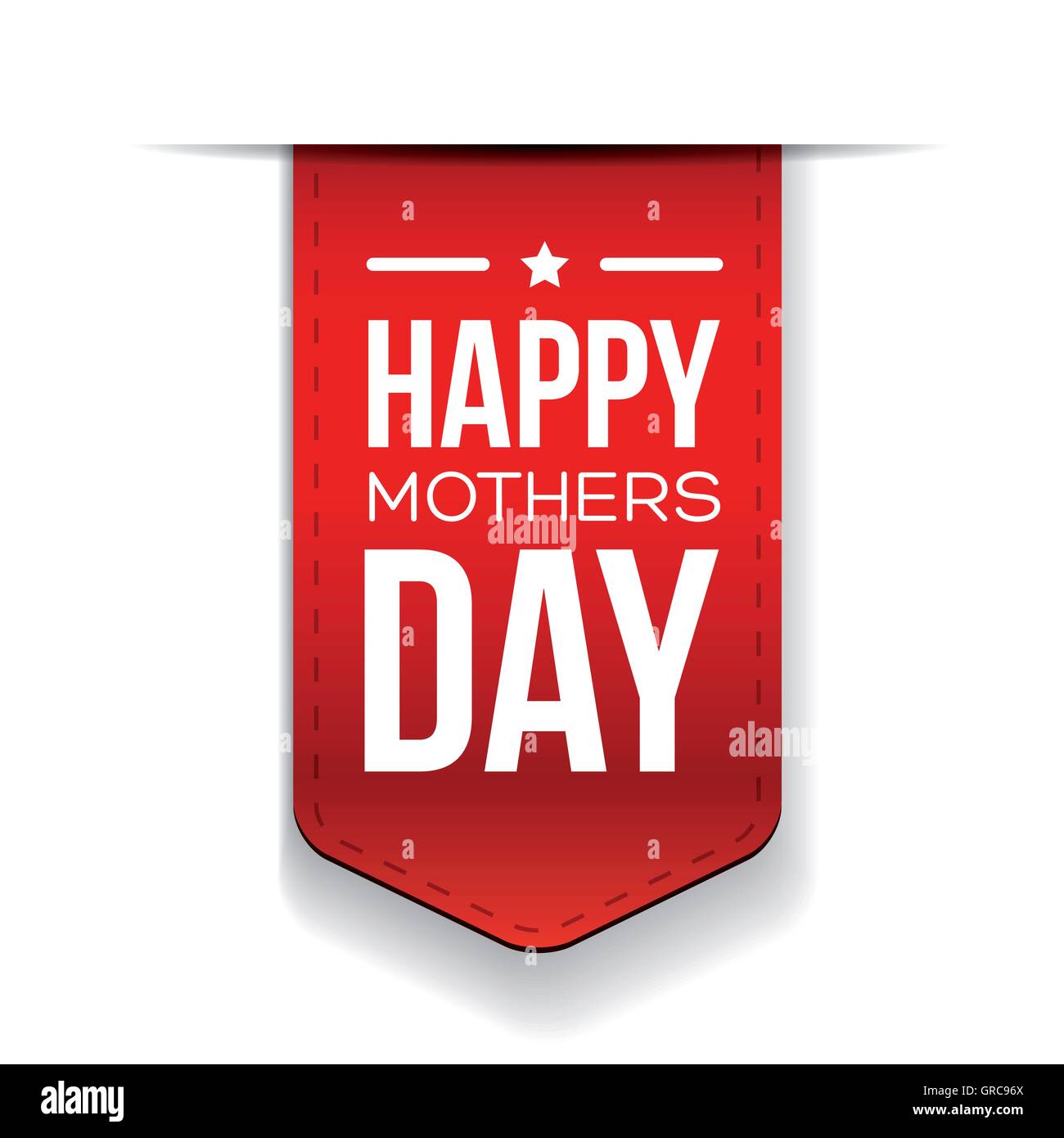 Red black card ribbon Cut Out Stock Images & Pictures - Alamy