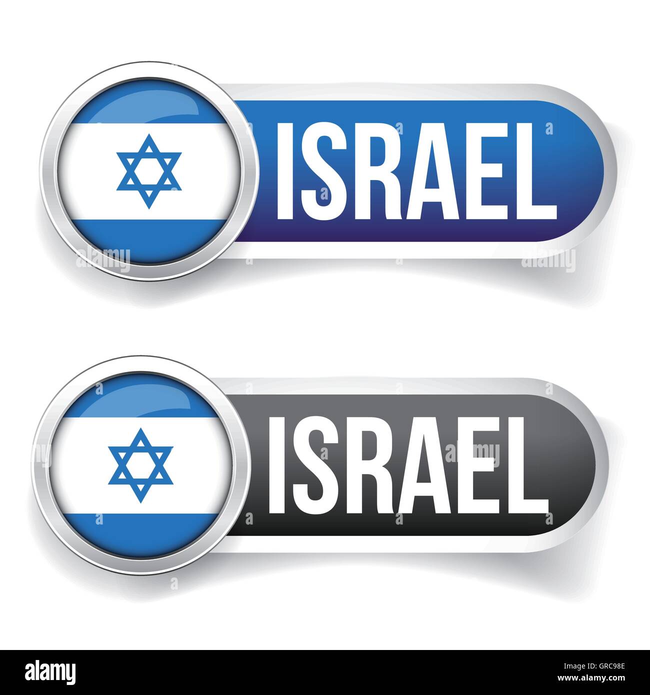 Israel button vector flag Stock Vector Image & Art - Alamy