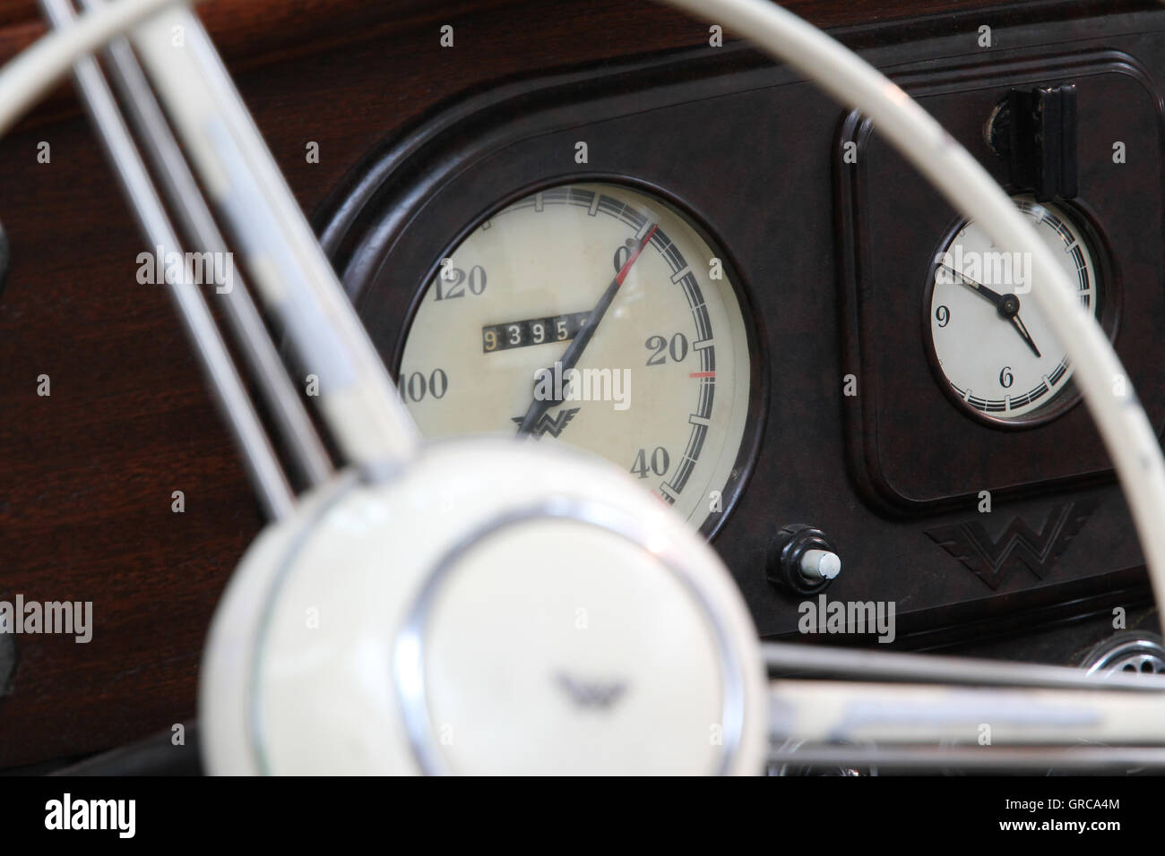 Instrument panel clock hi-res stock photography and images - Alamy