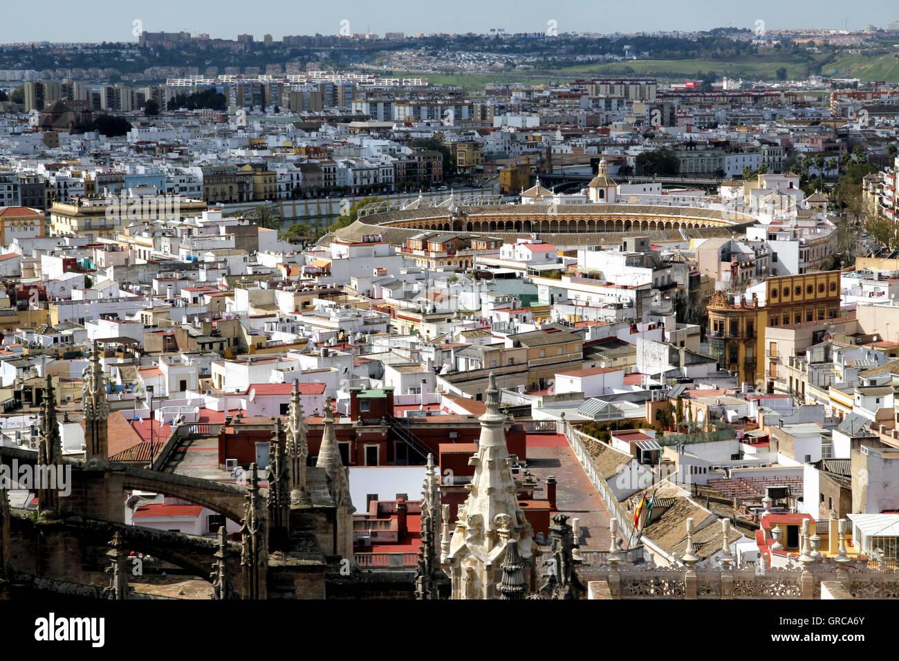 Sevilla city view hi-res stock photography and images - Alamy