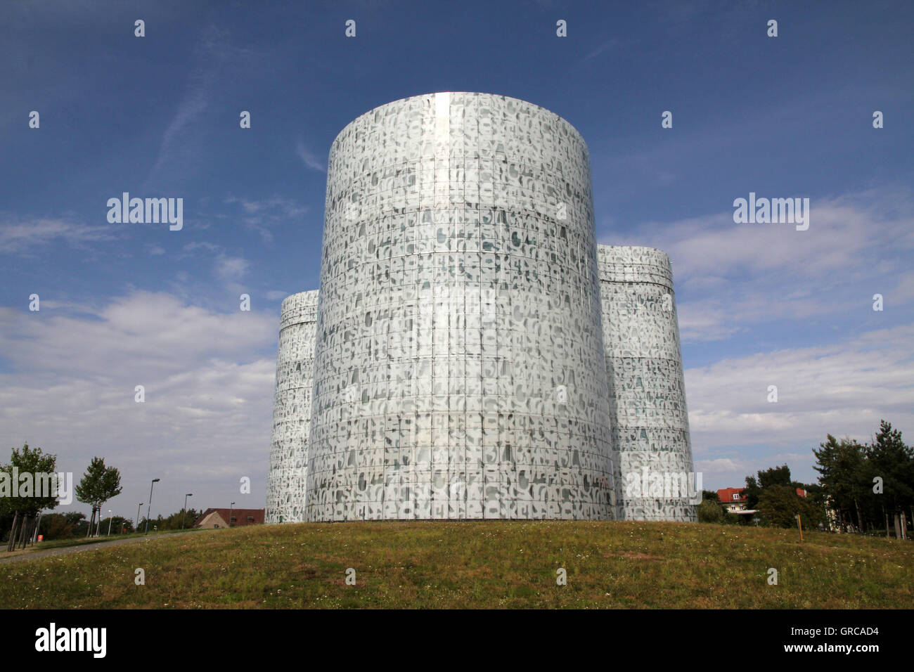 University Library Of Cottbus Stock Photo - Alamy