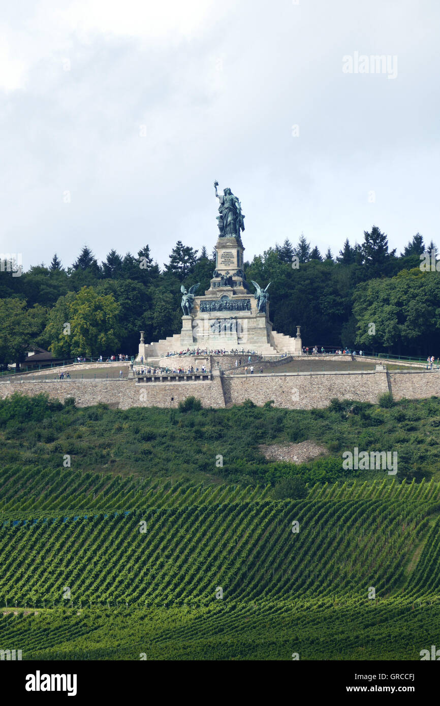 German niederwald monument hi-res stock photography and images - Alamy