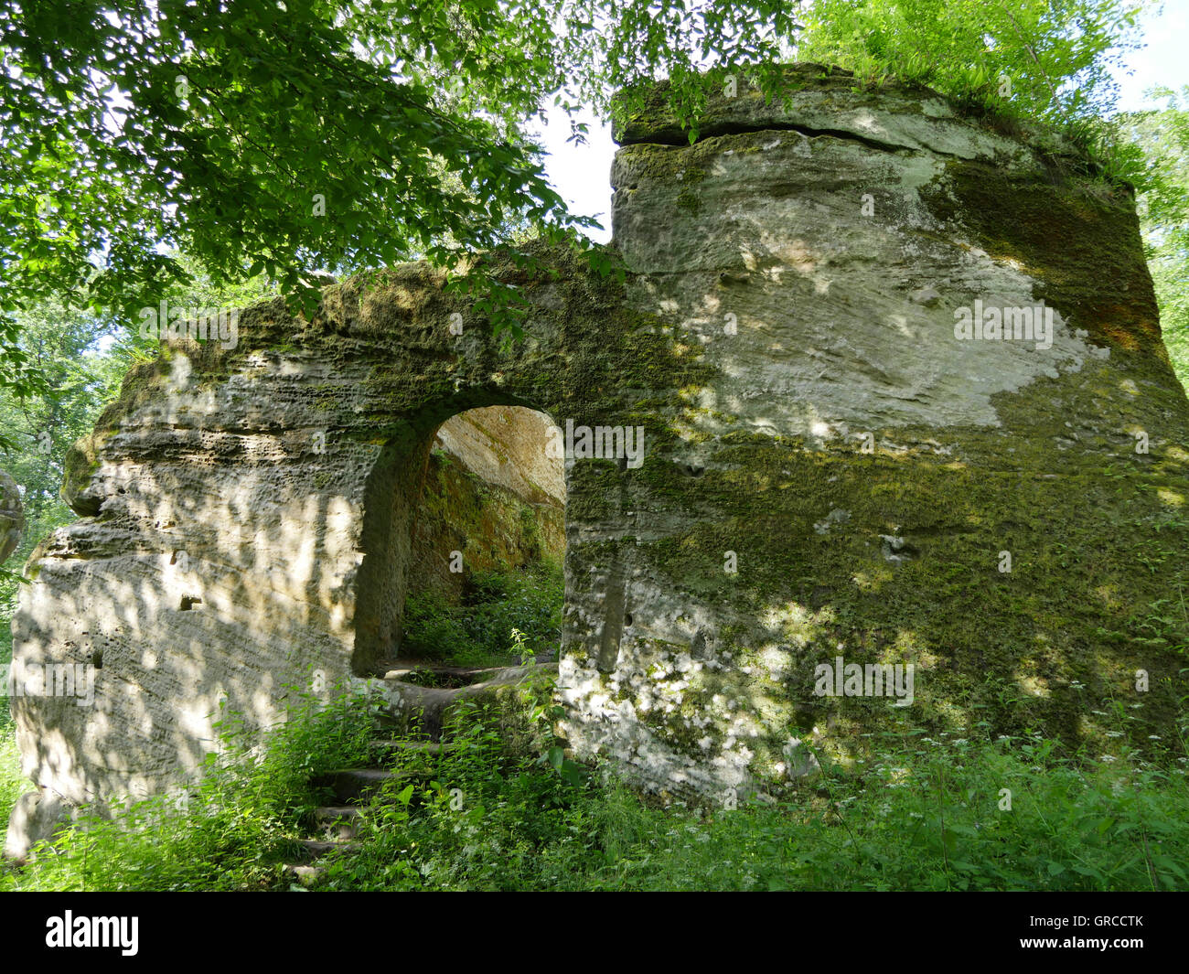 Tree trees bavaria ruins hi-res stock photography and images - Alamy