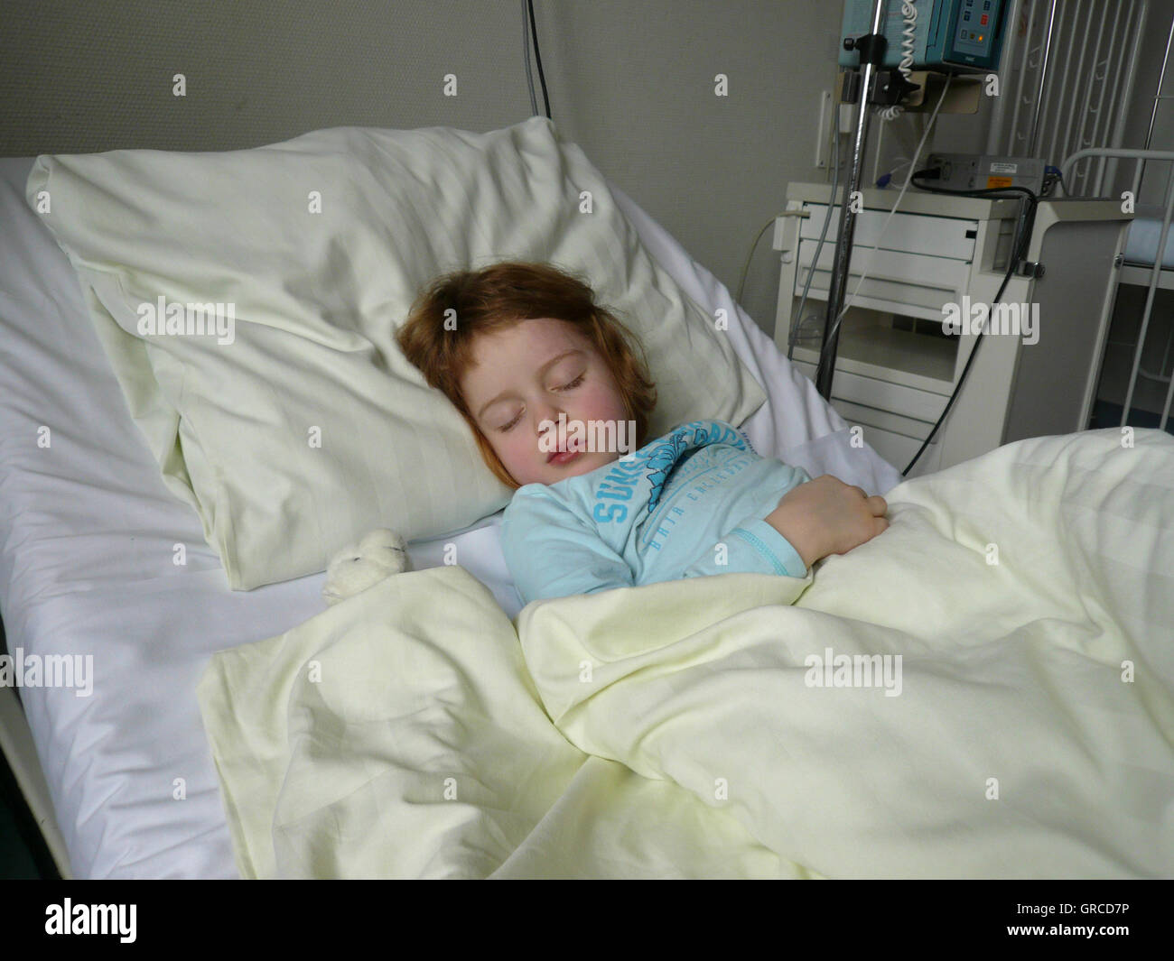 Sick Toddler In Hospital