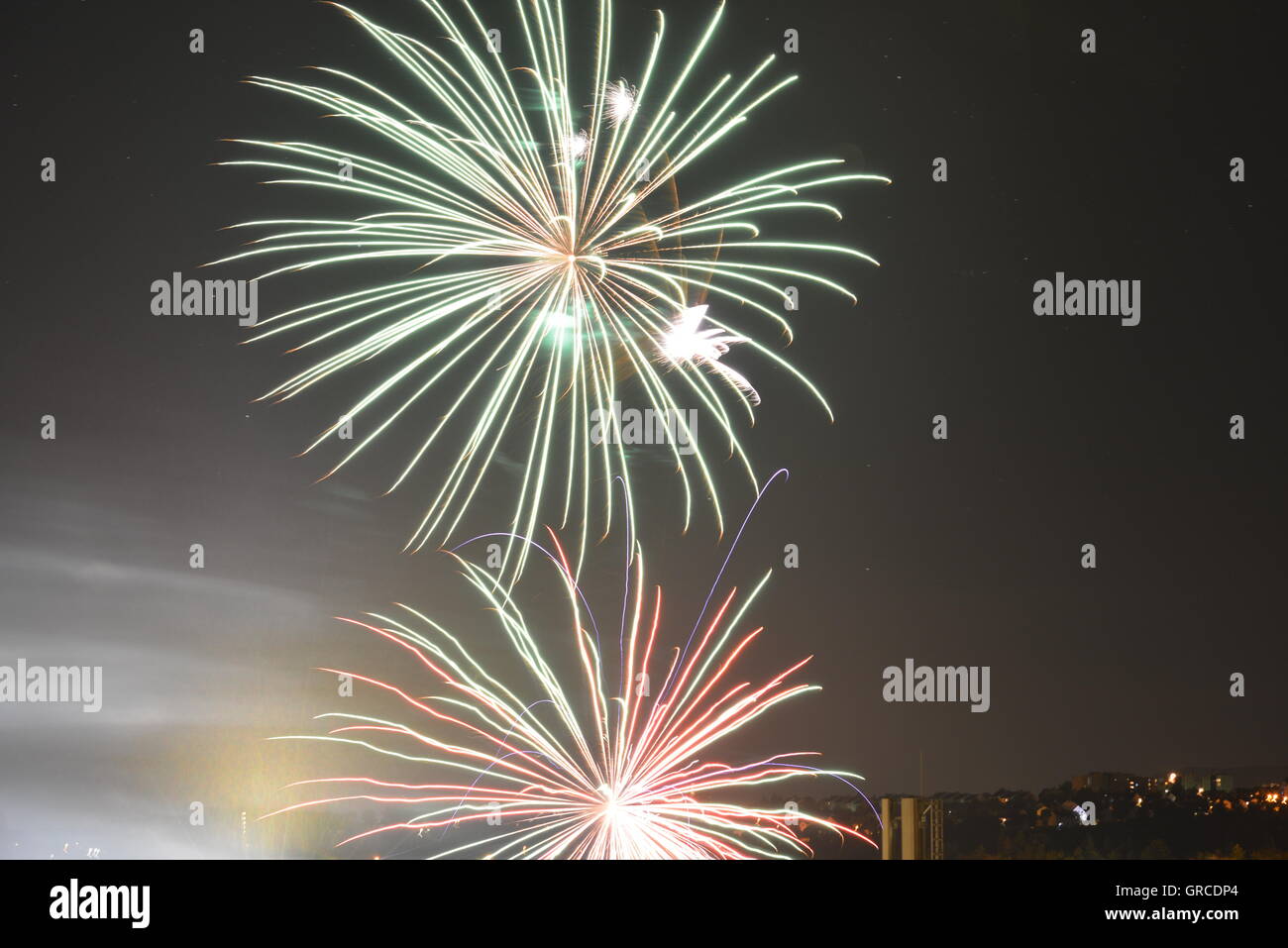 Graduation fireworks hi-res stock photography and images - Alamy