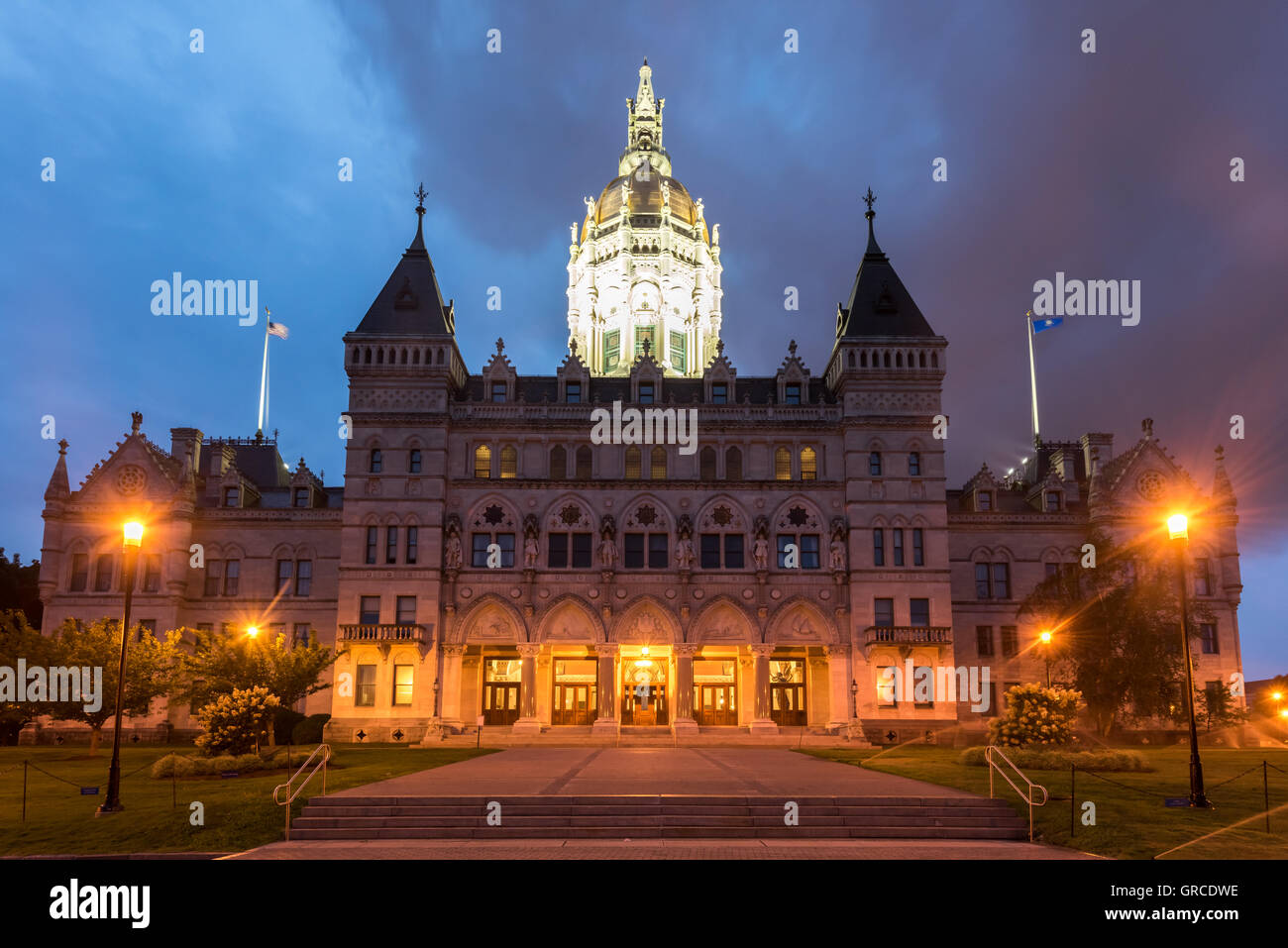 Connecticut state capitol building hi-res stock photography and images ...