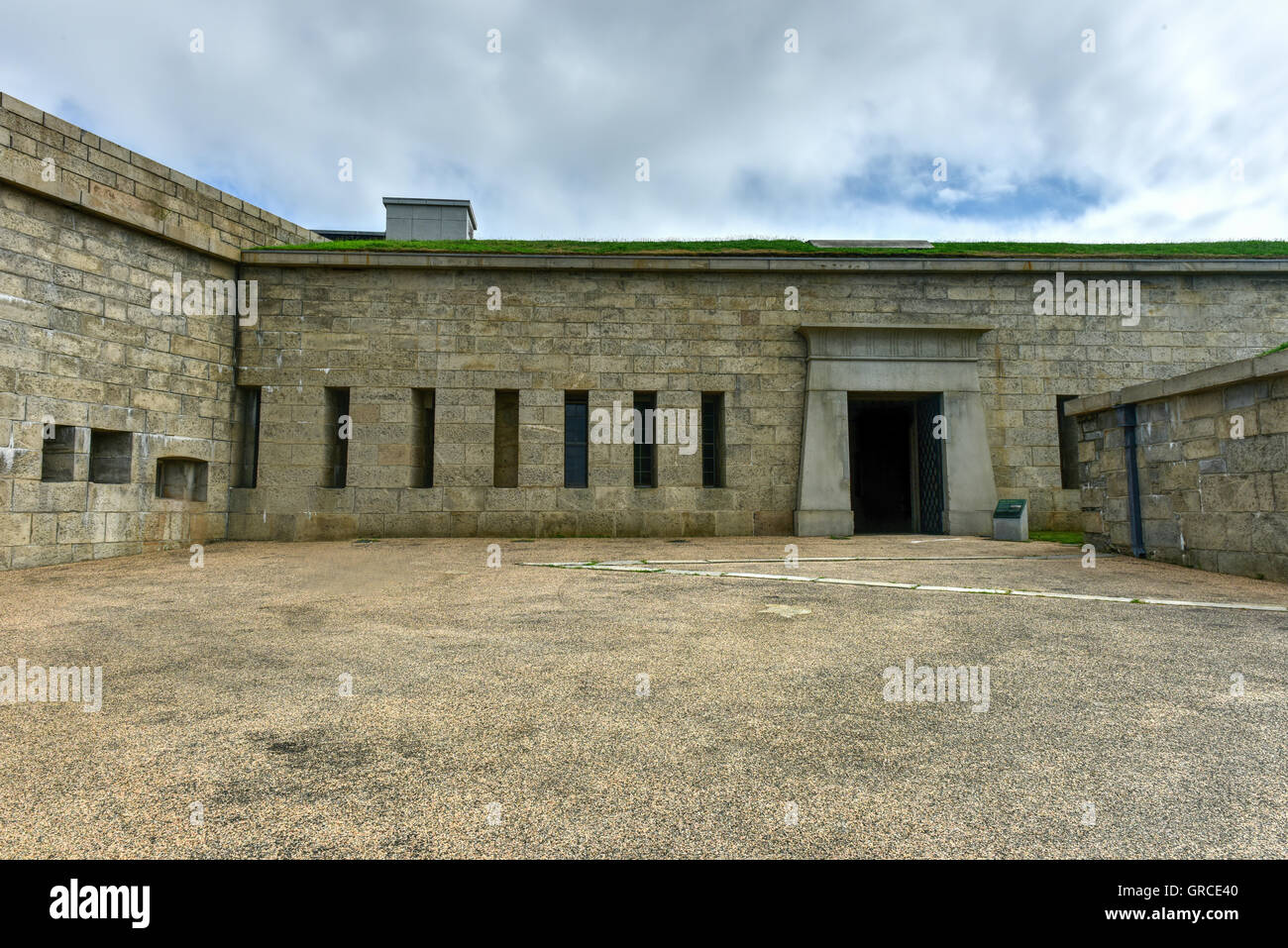 Fort Trumbull in New London, Connecticut along the Atlantic Coast ...